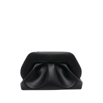 Themoir&egrave; Gathered Detail Clutch - - Bags - Damen - Schwarzk - ONE SIZE