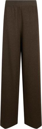 Fabiana Filippi Femme, Pantalons, Brun, Taille: 38 FR Wide Pantalons