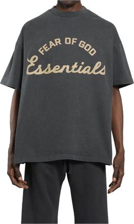 Fear of God Training 90s Short Sleeve Tee - Homme - Tops - Gris - Taille: M