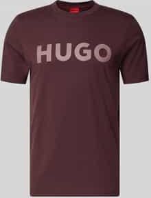 HUGO BOSS Regular Fit T-Shirt aus reiner Baumwolle Modell DULIVIO