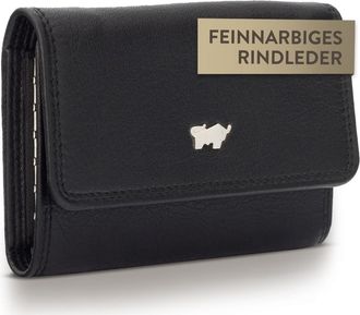 Braun B&uuml;ffel Schl&uuml;sseletui aus echtem Rindsleder Golf 2.0 - Kleine Schl&uuml;sseltasche f&uuml;r Herren & Damen mit Rei&szlig;verschluss, Steckfach & Schl&uuml;sselleiste - Schl&uuml;sselm&auml;
