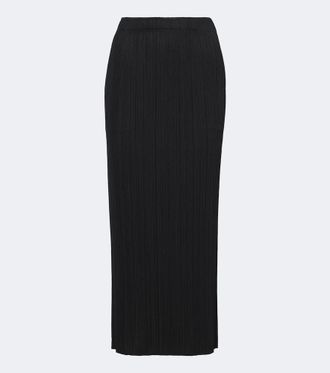 Pleats Please Issey Miyake Jupe longue Basics