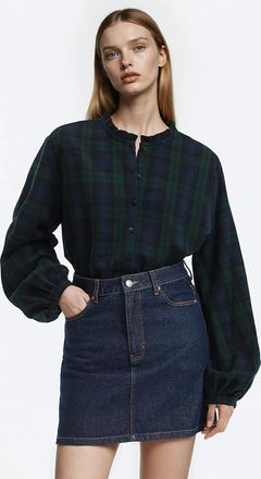 La Redoute Collections Chemise &Agrave; Carreaux Col Victorien