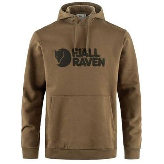 Fj&auml;llr&auml;ven Homme Logo Hoodie, Wood Brown, L