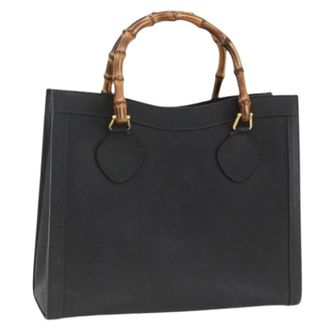 Gucci Sac &agrave; main vintage Pre-owned - Femme - Pre-owned - Noir - Taille: ONE Size