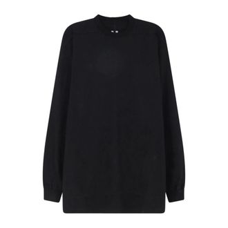 Rick Owens Homme, Sweatshirts et sweats &agrave; capuche, Noir, Taille: L SweaT-shirt col rond