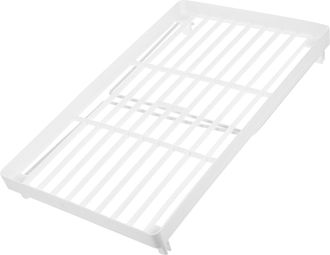 BESPORTBLE Faltbares Mehrzweck Desktop Organizer Regal Platzsparendes Aufbewahrungsregal f&uuml;r Badezimmer K&uuml;che B&uuml;ro Glatte Oberfl&auml;che Modernes Design Einfach zu R