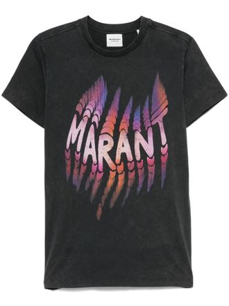 Isabel Marant t-shirt Zoeline - Noir