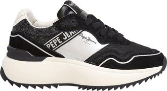 Pepe Jeans London Kimi Land Lederschuhe schwarz