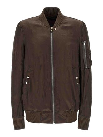Rick Owens Bomberjacke - Braun