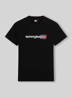 Tommy Jeans Regular Fit T-Shirt aus reiner Baumwolle