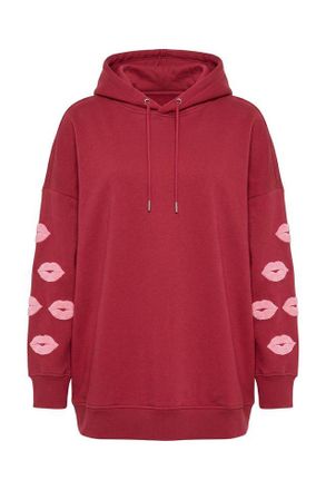 STUDIO UNTOLD Sweatshirt Hoodie Oversize Shape Kisses Kapuzensweater