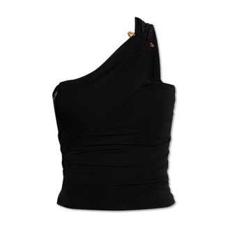 Versace Top mit freier Schulter - - Tops - Damen - Schwarzk - S