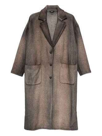 Avant Toi manteau &agrave; simple boutonnage - Marron