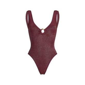 Bond-Eye Maillot de bain brillant une pi&egrave;ce