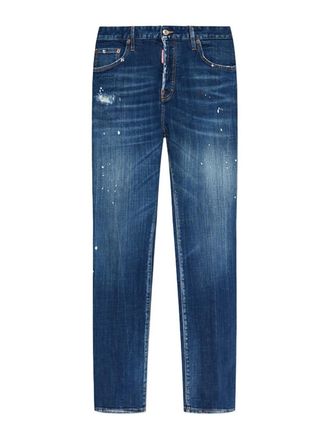Dsquared2 Straight Leg Jeans - Blau