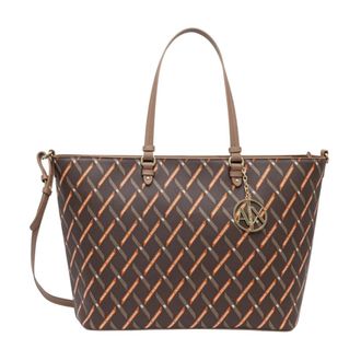 A|X Armani Exchange Shopper Tote - - Bags - Damen - Braun - ONE SIZE