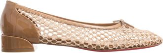 Christian Louboutin Ballerinas - Sweetie Jane Ballerinas - Gr. 40 (EU) - in Beige - f&uuml;r Damen
