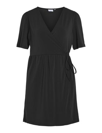 Vila Vinayeli S/S Short Wrap Dress - Noos