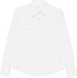 Frame Denim Femme, Blouses et Chemises, Blanc, Taille: 36 FR Chemise Frame