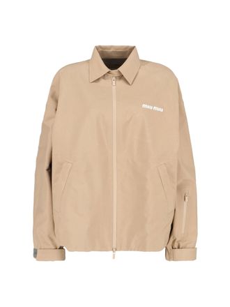 Miu Miu Logo Anorak