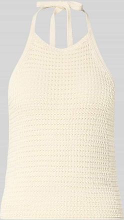 Drykorn Neckholder mit Strukturmuster