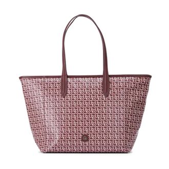 Aigner Femme, Sacs, Rouge, Taille: ONE Size Sac Shopper en Cuir Elégant et Fonctionnel