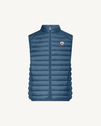 Jott Doudoune sans manches Bleu jeans Tom - Taille XXL