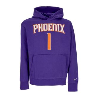 Nike NBA Essential Hoodie - - Sport - Herren - Lila - XL