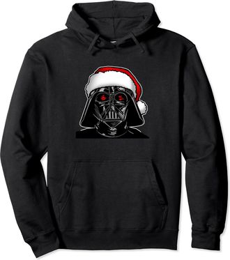 Star Wars Santa Darth Vader Sketch Christmas Pullover Hoodie