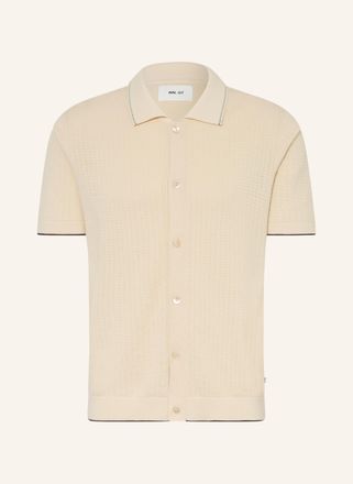 Nn.07 Nn.07 Strickhemd Nalo Regular Fit weiss