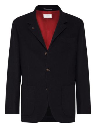 Brunello Cucinelli Sakko aus Kaschmir - Schwarz