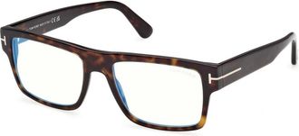 Tom Ford Homme, Accessoires, Brun, Taille: 55 MM Optical Frame