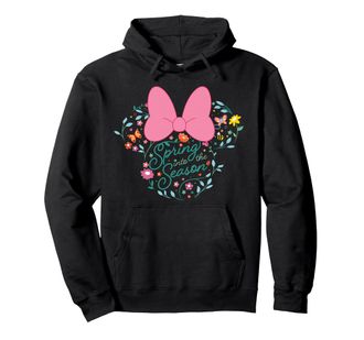 Disney Minnie Mouse Spring Into The Season Flower Icon Pullover Hoodie