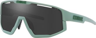 Bliz Sportbrille Fusion small matt grün/smoke mirror silver