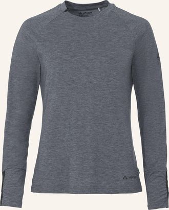 Vaude Langarmshirt Skomer Iii grau