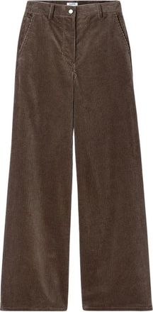 Filippa K Femme, Pantalons, Brun, Taille: 42 FR Pantalon Large en Velours C&ocirc;tel&eacute;