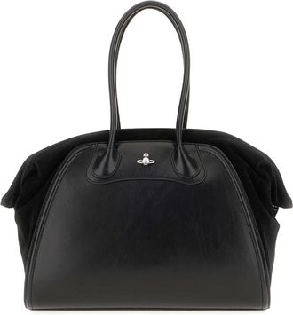 Vivienne Westwood Femme, Sacs, Noir, Taille: ONE Size Orb Shoulder Bag