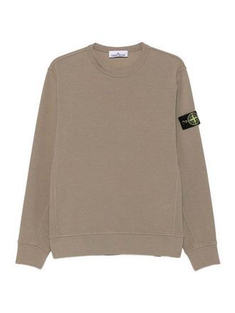 Stone Island Pull Col Rond - Vert