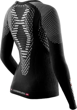 X Bionic Langarmshirt Running Shirt TWYCE Longsleeve schwarz Damen