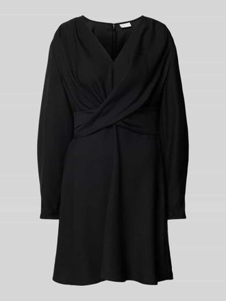 Jake*s Minikleid mit V-Ausschnitt