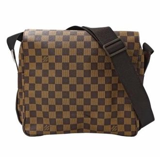 Louis Vuitton Pre-owned Vintage Damier Canvas Umh&auml;ngetasche - - Pre-owned - Herren - Braun - ONE SIZE
