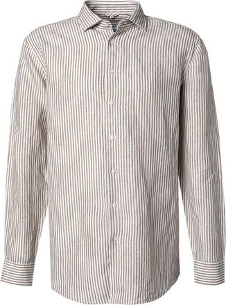 Seidensticker Seidensticker Herren Hemd beige Leinen