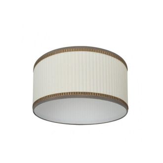 Fabrilamp Suspension/abat-jour soprano e27 beige 40dx40dx21h