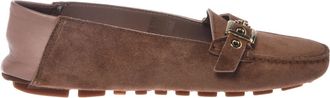 Baldinini Femme, Chaussures, Brun, Taille: 39 EU Mocassin en daim marron