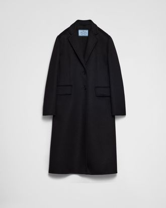 Prada Einreihiger Mantel aus Kaschgora
