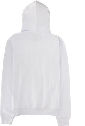 Versace Jeans Couture Hooded Cotton Sweatshirt - White