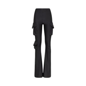F**k Damen Leggings- Fw24-0625 Synthetisches Material - - Trousers - Damen - Schwarzk - S