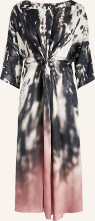 High High Kleid Stop Press grau