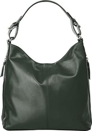 Samantha Look Sac à main Damen echt Leder | Fabriqué en Italie, sac à bandoulière élégant, sac à bandoulière en cuir 017580